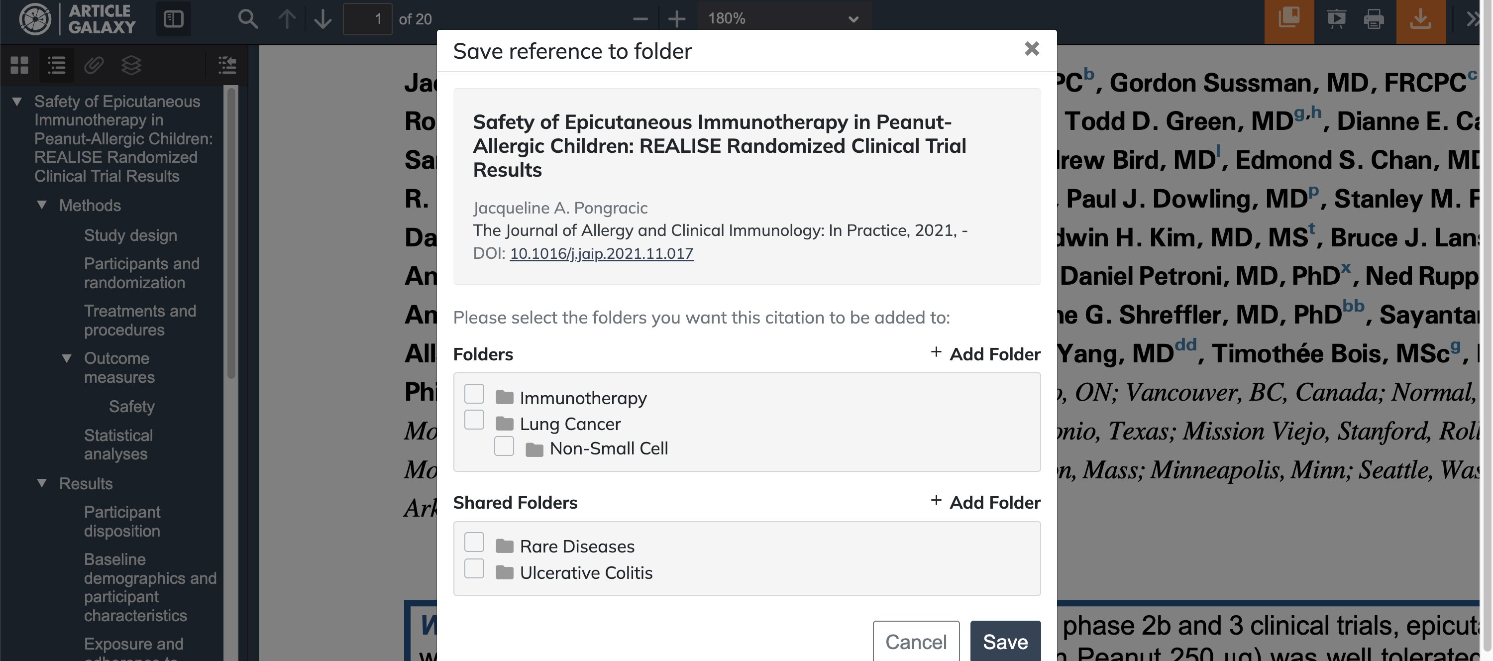 Getting Started With Article Galaxy References - Tutorial | Research ...