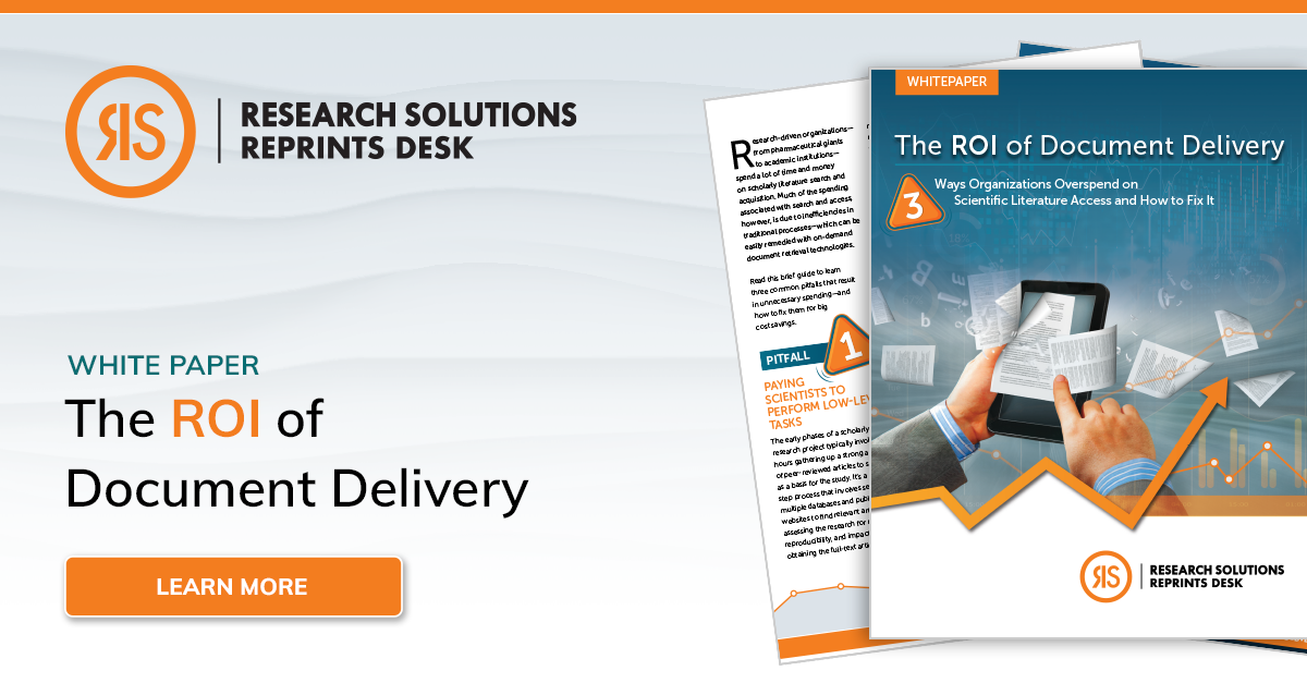 White Paper: The ROI of Document Delivery