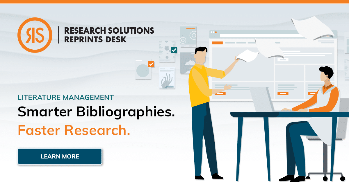 Comprehensive Reference Manager Software | Research Solutions/Reprints Desk